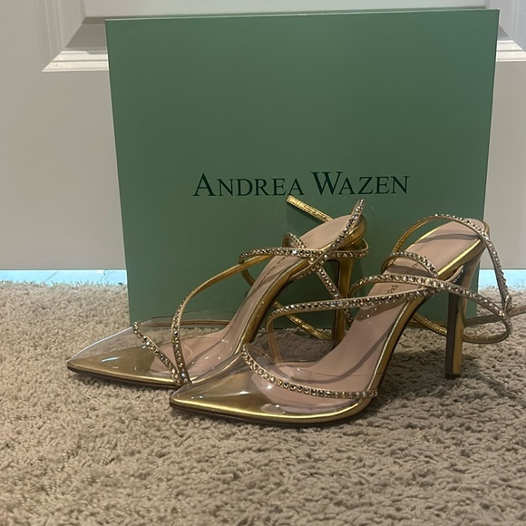 Andrea Wazen | Shoes | Andrea Wazen Dassy Sunset Heels | Poshmark